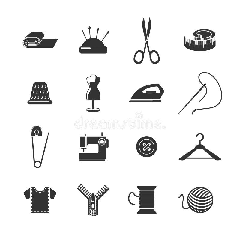 Sewing Icon Stock Illustrations 56 212 Sewing Icon Stock