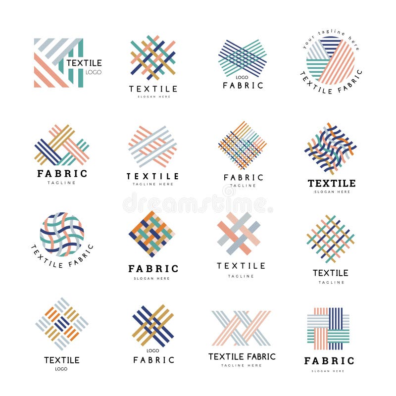 Sewing Industry Logo. Embroidery Workshop Badges Collection Recent ...