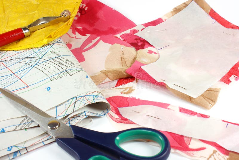 Sewing Items stock image. Image of clothing, pattern - 14597223
