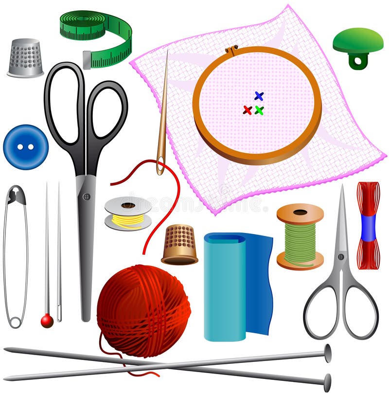 Sewing Kit Stock Illustrations – 3,068 Sewing Kit Stock Illustrations ...
