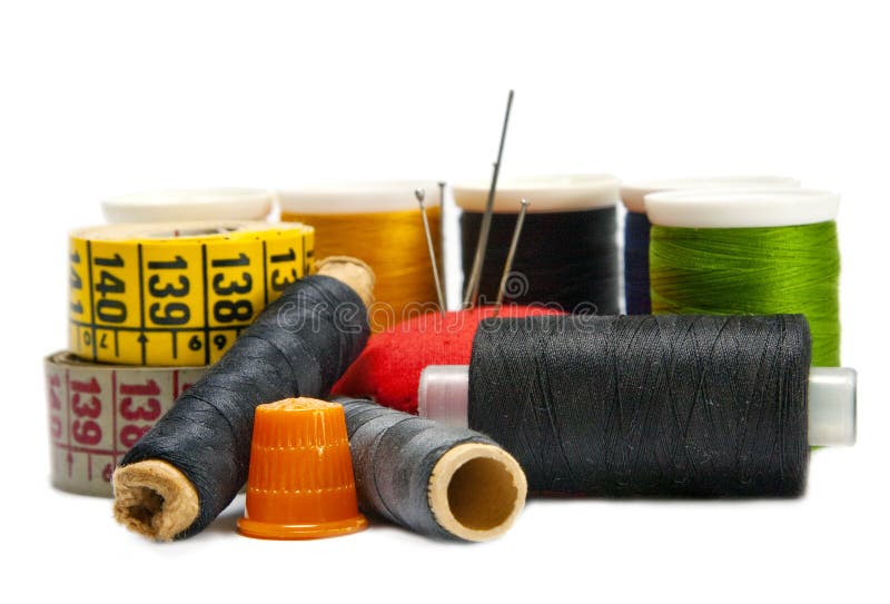 Sewing thread stock photo. Image of knit, creative, clothes - 17718304
