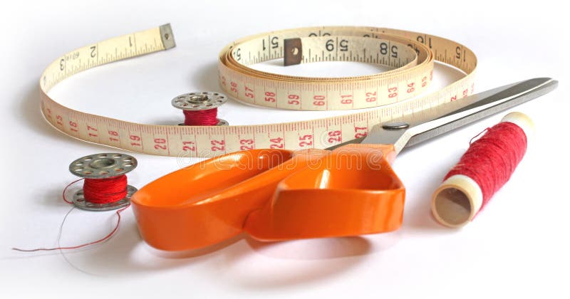 Sewing kit stock image. Image of craft, knitting, stitch - 28566799