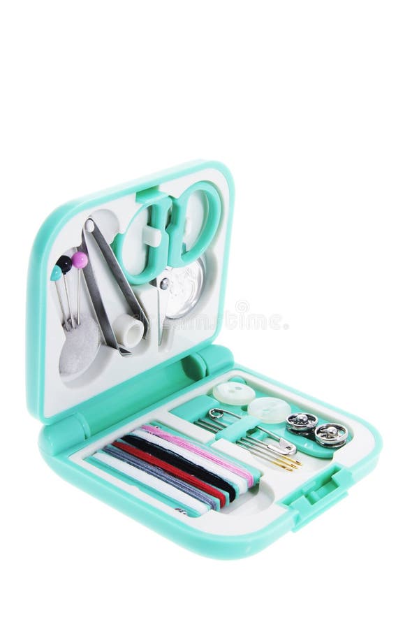 Sewing Kit stock image. Image of needlecraft, tailoring - 7221751
