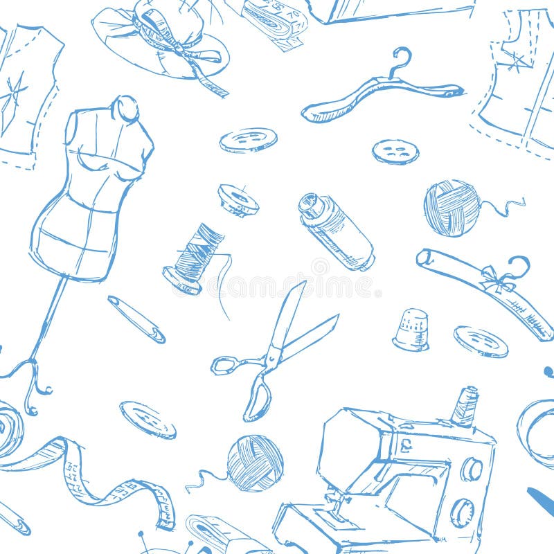 Sewing Kit Stock Illustrations – 5,467 Sewing Kit Stock Illustrations ...