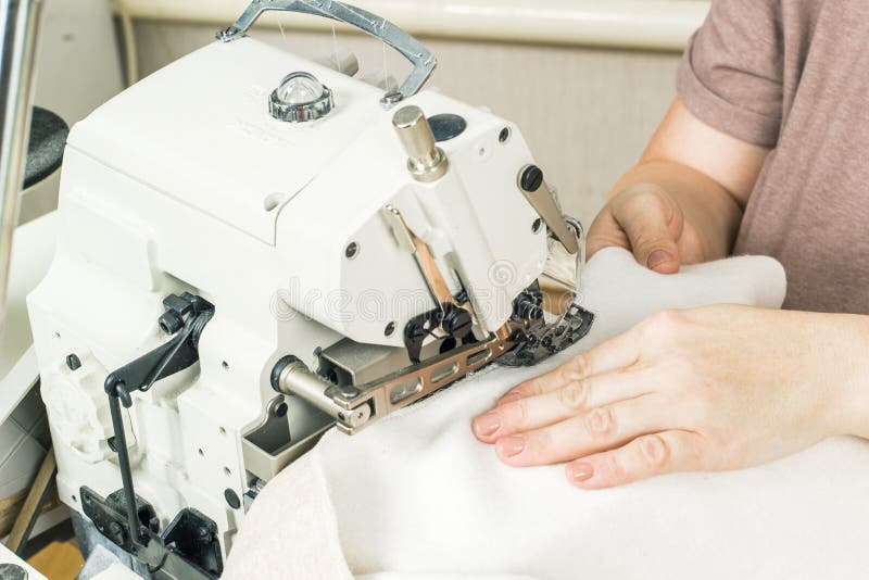 Sewing, Sewing on the Sewing Machine, Sewing Accessories Stock Photo ...
