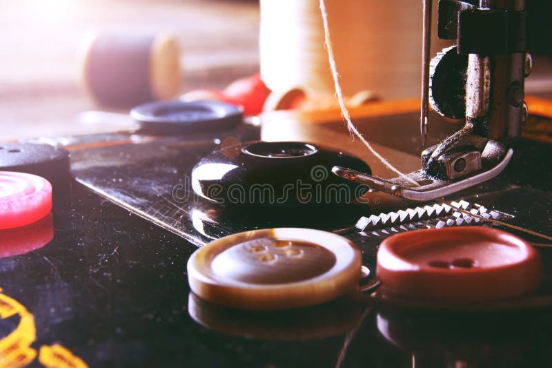 Sewing Kit stock photo. Image of close, patching, makro - 5148986