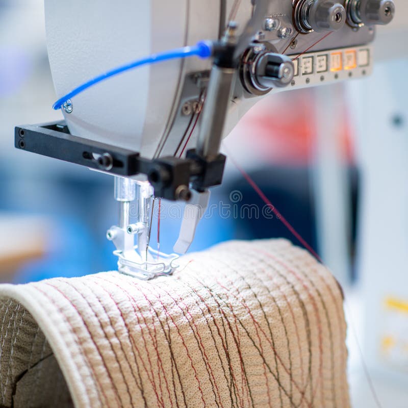 Sewing Machine, close up stock photo. Image of efficiency - 213740712