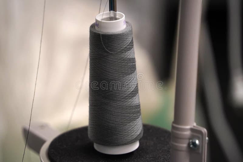 Sewing Machine Detail Close Up Stock Image - Image of industry ...