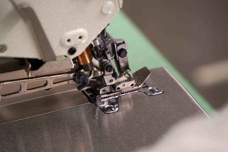 Sewing Machine Detail Close Up Stock Image - Image of metal, tool ...