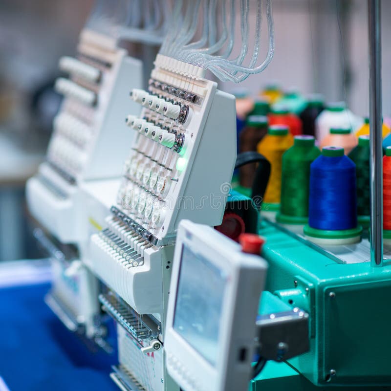 Sewing Machine stock photo. Image of equipment, artificial - 213740542