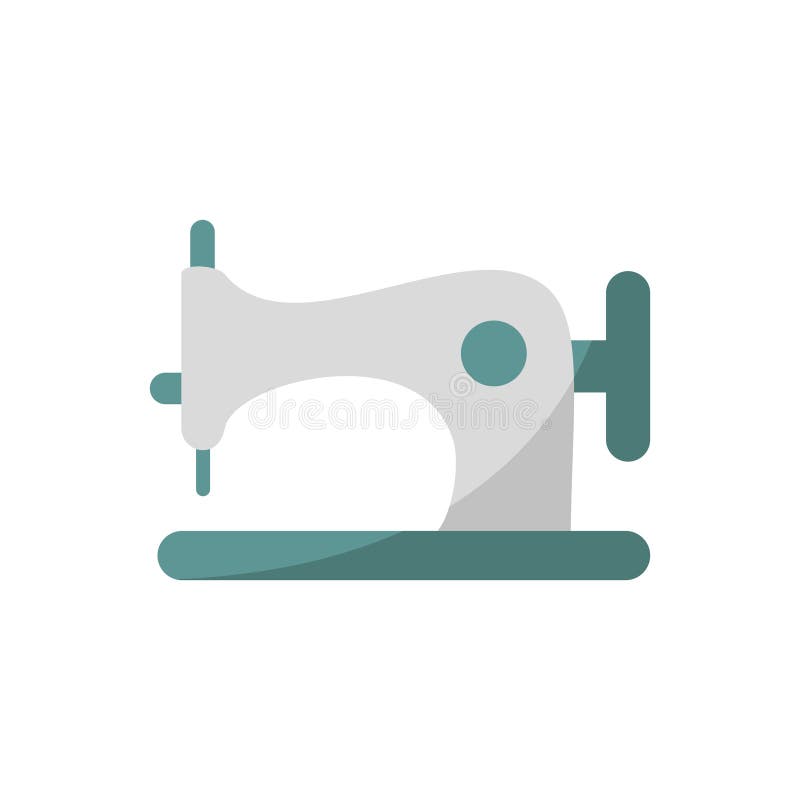 Sewing Machine Fashion Tailor Icon Vector Basic Design Stock Vector - Illustration of vector ...