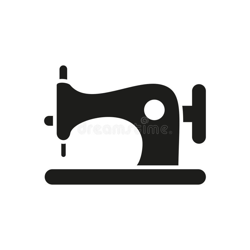 Sewing Machine Fashion Tailor Icon Vector Basic Design Stock Vector ...