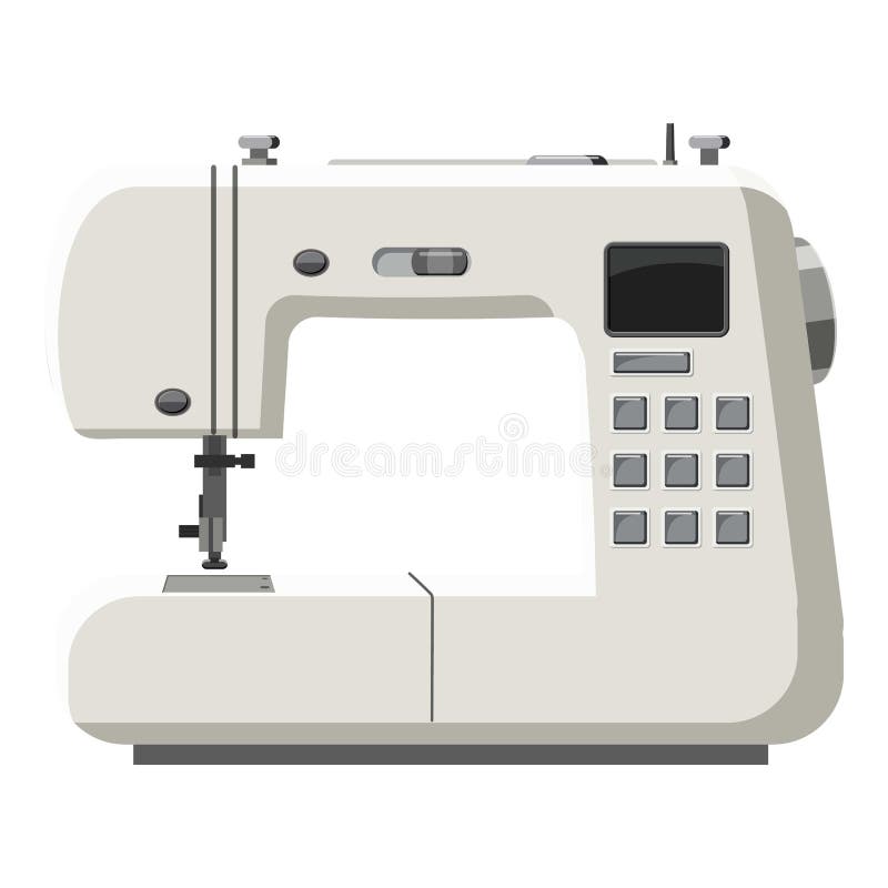 Treadle Sewing Machine Stock Illustrations – 27 Treadle Sewing Machine ...