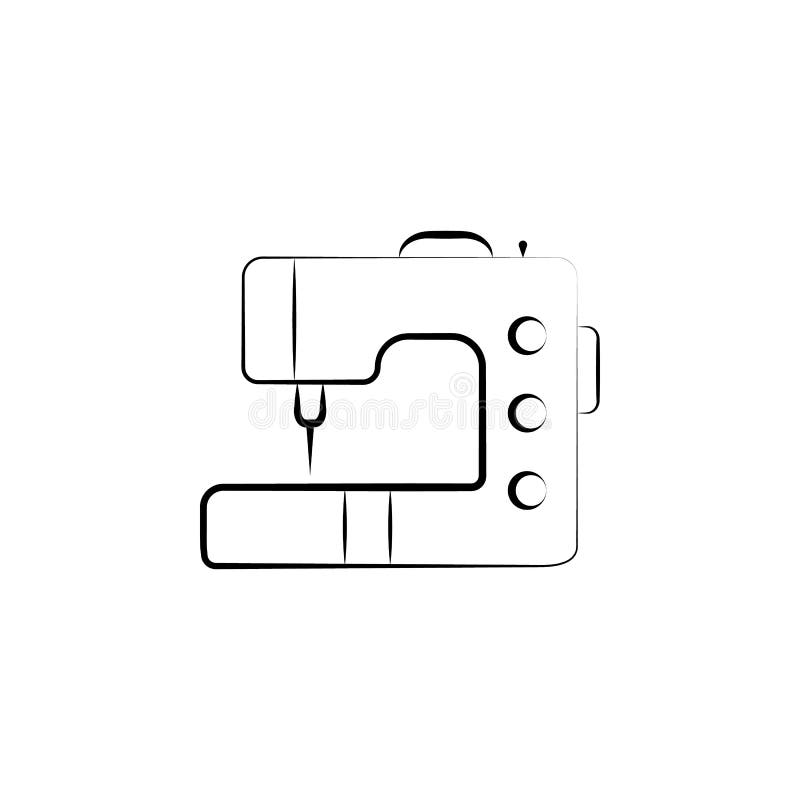 Sewing Machine Icon. Element of Art and Craft Icon. Thin Line Icon for ...