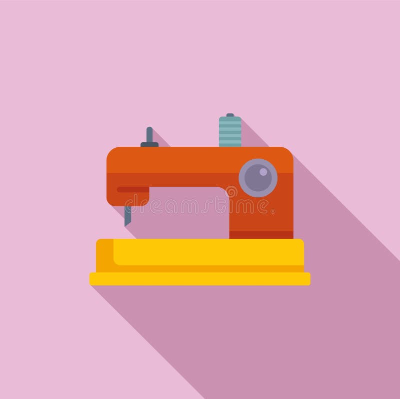 Sewing Machine Icon, Cartoon Style Stock Vector - Illustration of sign ...