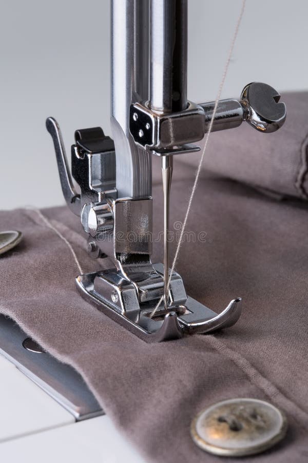 Sewing machine stock image. Image of factory, fashion - 128519047