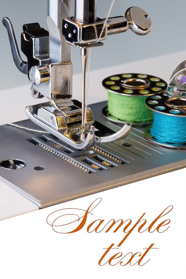 Sewing machine stock photo. Image of hobbies, needles - 171483978