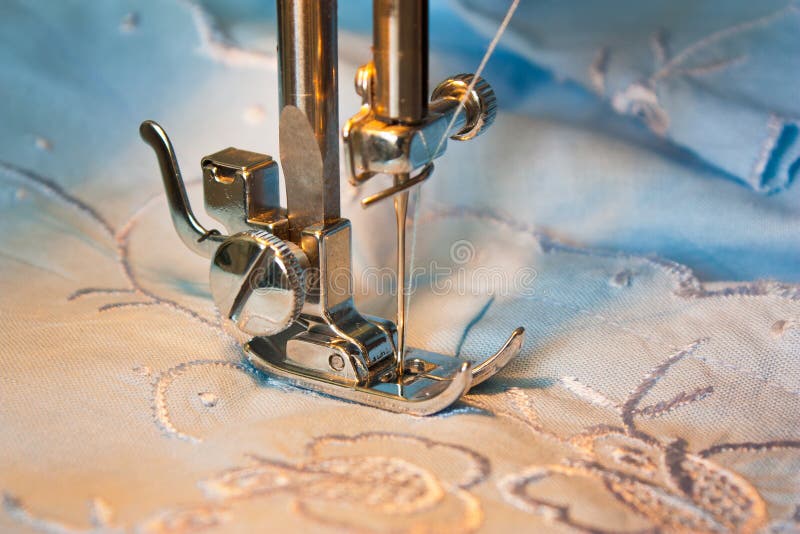 Sewing machine stock image. Image of production, seam - 19561637