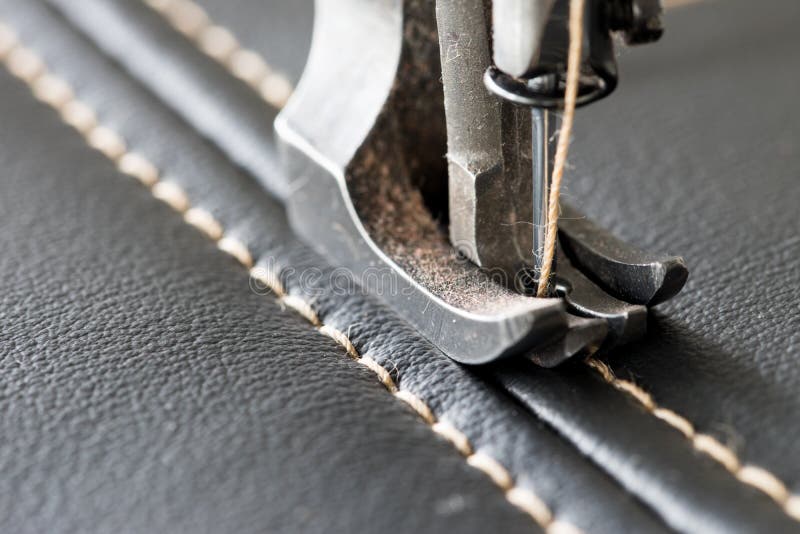 Sewing machine stock image. Image of angle, leather, craft - 79116189