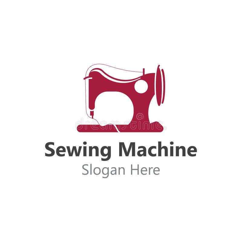 Sewing Machine Logo Design Concept, Tailor Sewing Vector, Fashion ...
