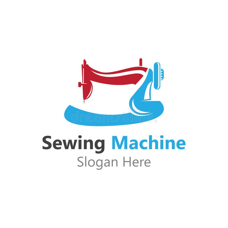 Sewing Machine Logo Design Concept, Tailor Sewing Vector, Fashion ...