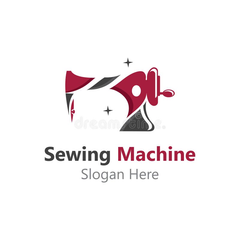 Sewing Machine Logo Design Concept, Tailor Sewing Vector, Fashion ...