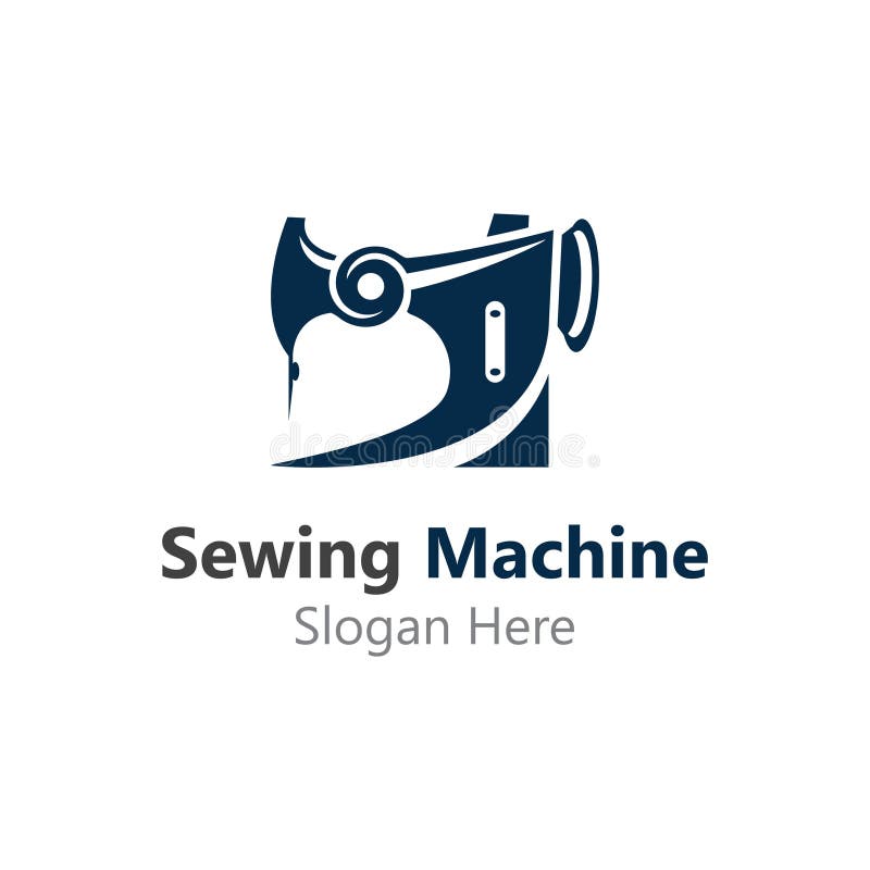 Sewing Machine Logo Design Concept, Tailor Sewing Vector, Fashion ...