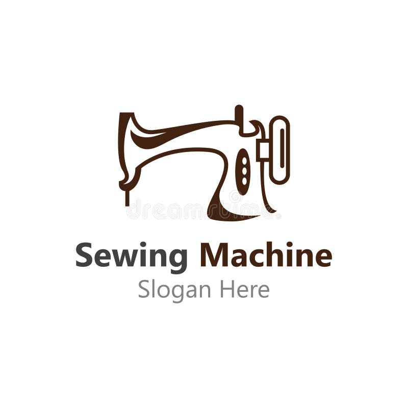 Sewing Machine Logo Design Concept, Tailor Sewing Vector, Fashion ...