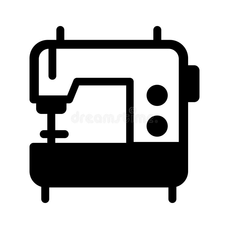 Sewing Machine, Machine, Sewing, Tailor Fully Editable Vector Icon ...
