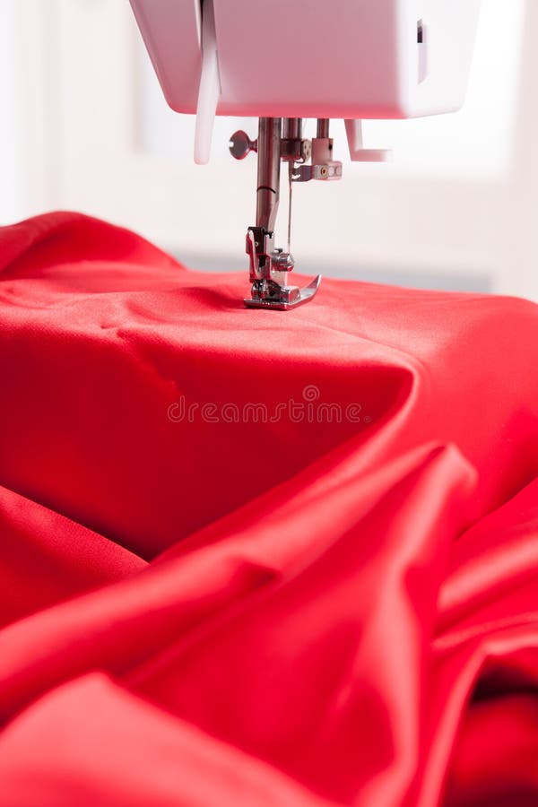 Sewing process stock image. Image of house, overstitch - 11001691