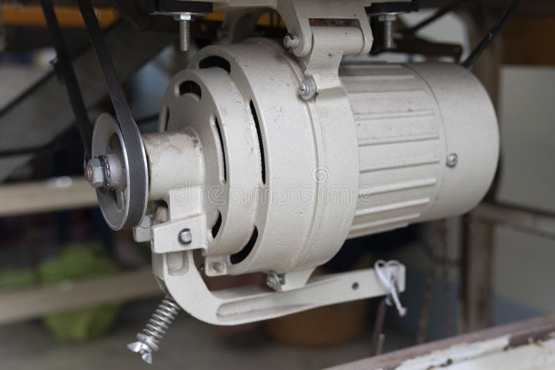 Sewing machine motor stock image. Image of sewing, clothing - 153439733