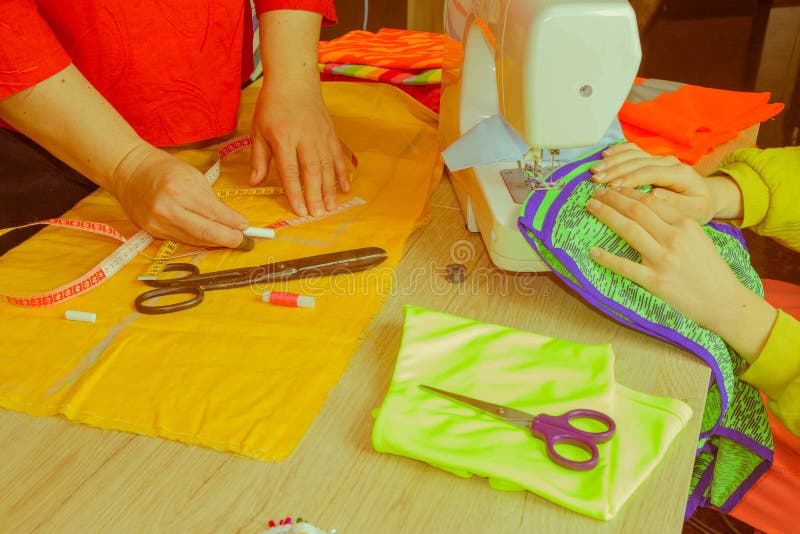 Sewing In Action Picture. Image: 1787585