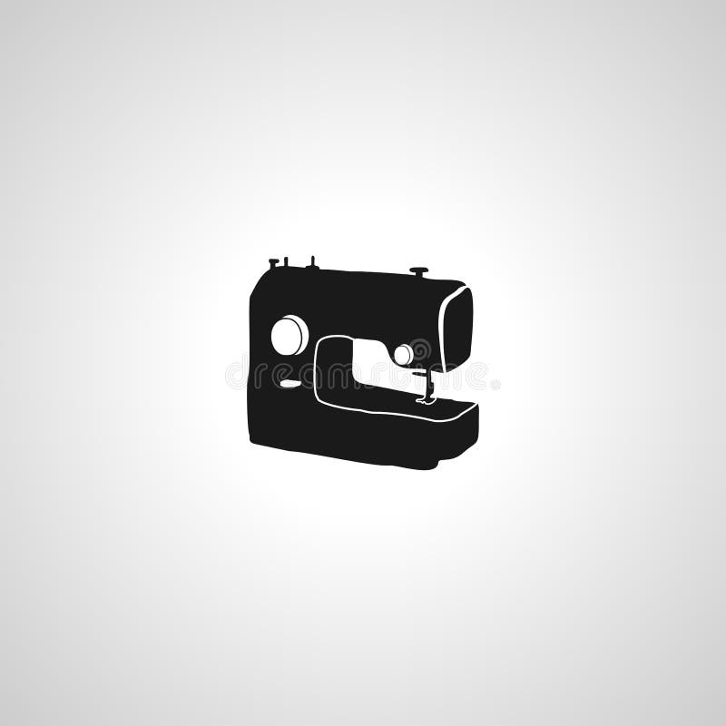 Sewing Machine Simple Isolated Icon. Sewing Machine Simple Isolated ...