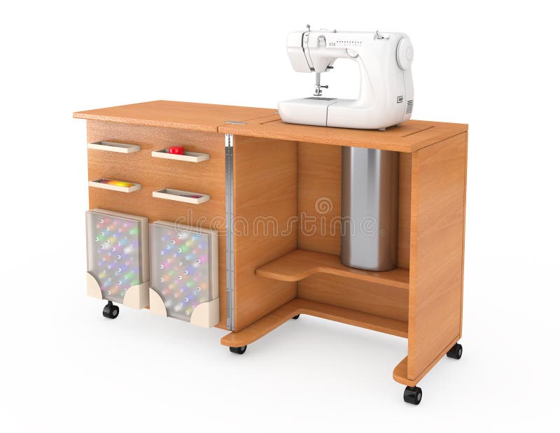 Sewing Machine Table Stock Illustrations – 1,349 Sewing Machine Table ...