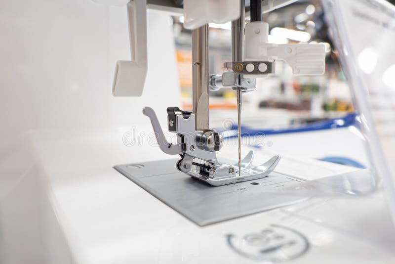 Sewing Machine. Textile Industry. Employment and Labor Stock Photo ...