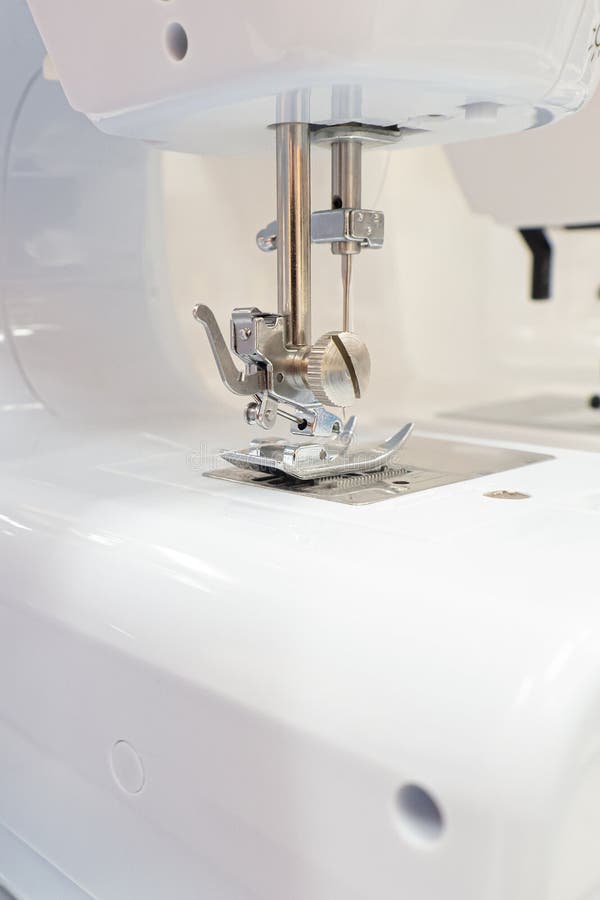 Sewing Machine. Textile Industry. Labor Activity Stock Photo - Image of ...