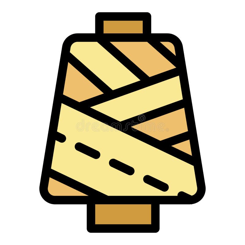 Sewing Machine Thread Icon Color Outline Vector Stock Vector ...