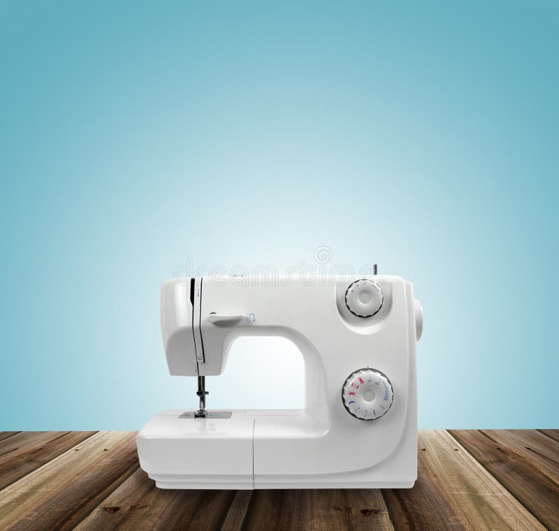 Sewing machine stock photo. Image of home, sewing, spool - 57096556