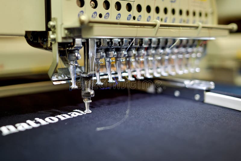 Sewing machines stock photo. Image of design, multi, fabric - 85840536