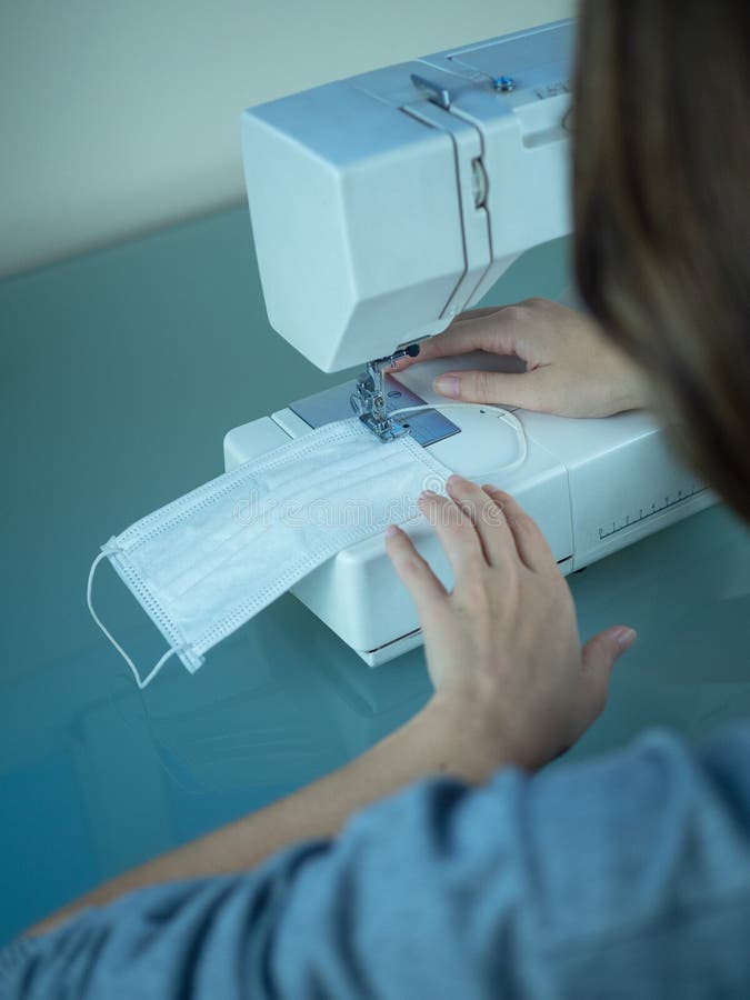 Sewing masks for viruses editorial photo. Image of health - 199438866