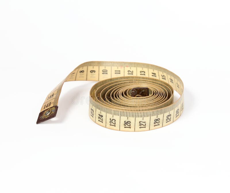 Sewing Meter Isolated on Background Stock Photo - Image of objects ...