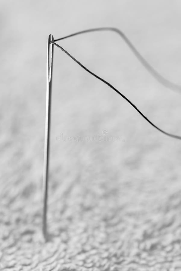 Sewing needle stock image. Image of metal, single, equipment - 47577045