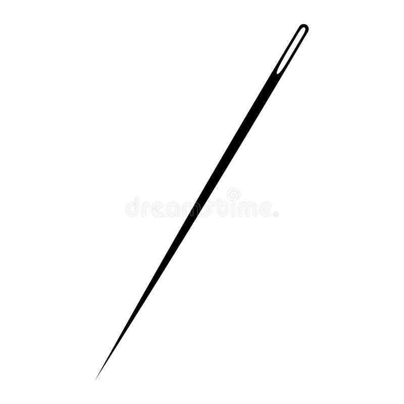 Sewing Needle icon stock illustration. Illustration of needle - 155217997
