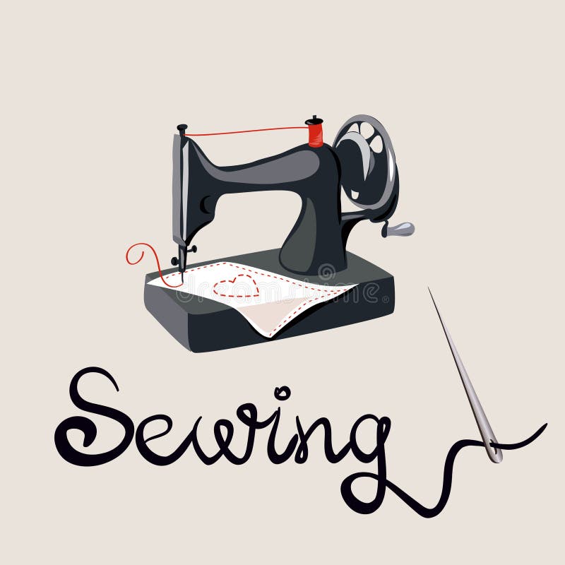 Sewing Needle Illustration