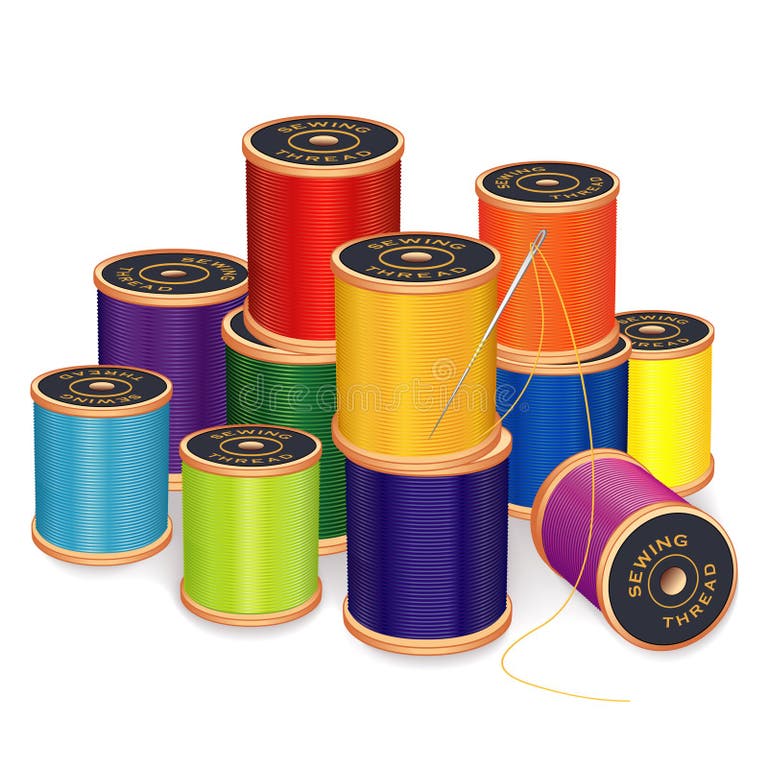 Thread Spools Stock Illustrations – 6,241 Thread Spools Stock ...