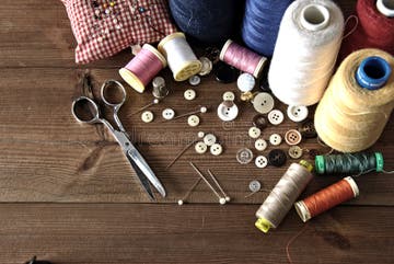 SEWING objects stock photo. Image of colorful, clothing - 39552612