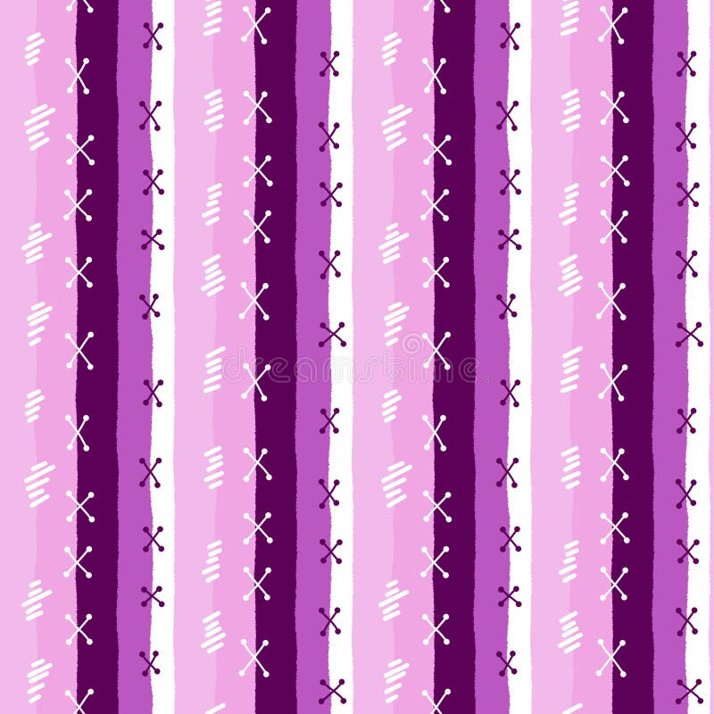 Sewing Patch Stitches Seamless Stripes Pattern for Wrapping Paper and ...