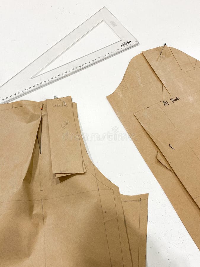 Sewing patterns stock photo. Image of scale, pants, sewing - 262756886