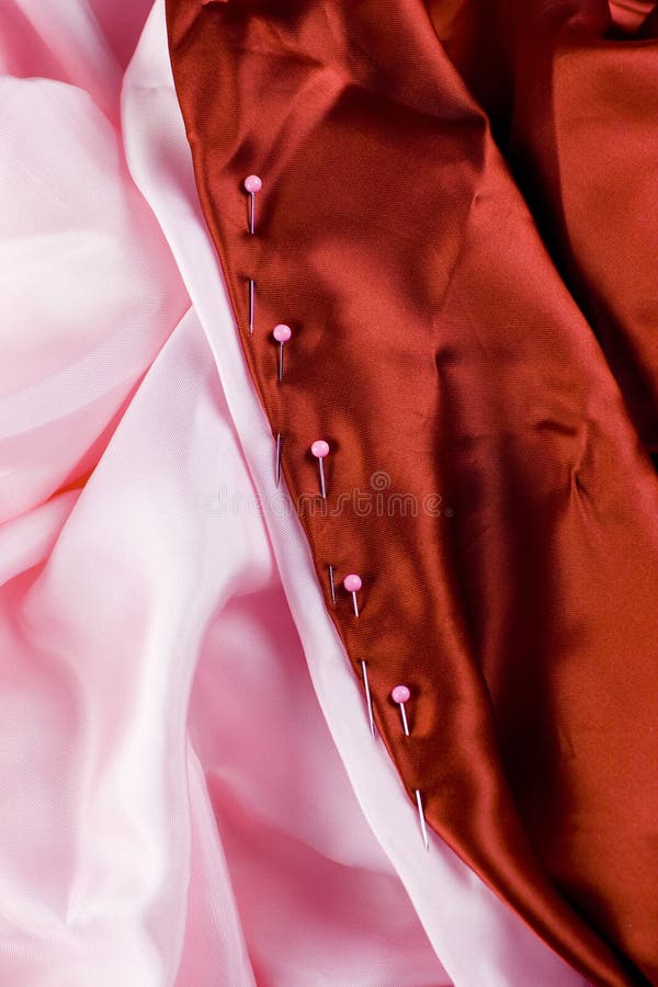 Sewing pins red stock photo. Image of decorative, pink - 7863034
