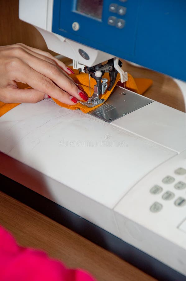 Sewing Process stock image. Image of fashion, profession - 59541995